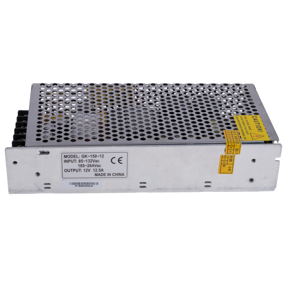 Блок живлення що вбудовується 150W 12V GK-150-12 (аналоги: S-150-12, HTS-150F-12) HGPower® за ...